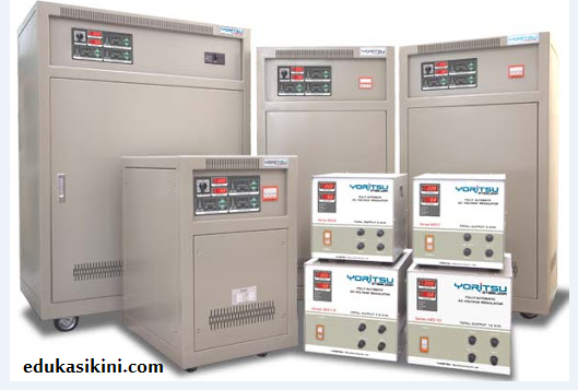 Stabilizer Tegangan Pengendali Servo - EDUKASIKINI.COM