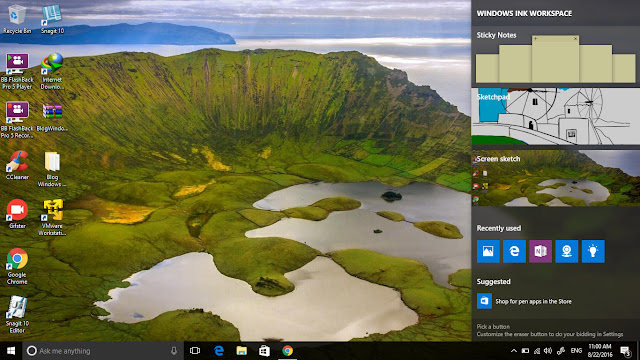 Vô hiệu hóa Windows Ink Workspace trên Windows 10 Anniversary Update