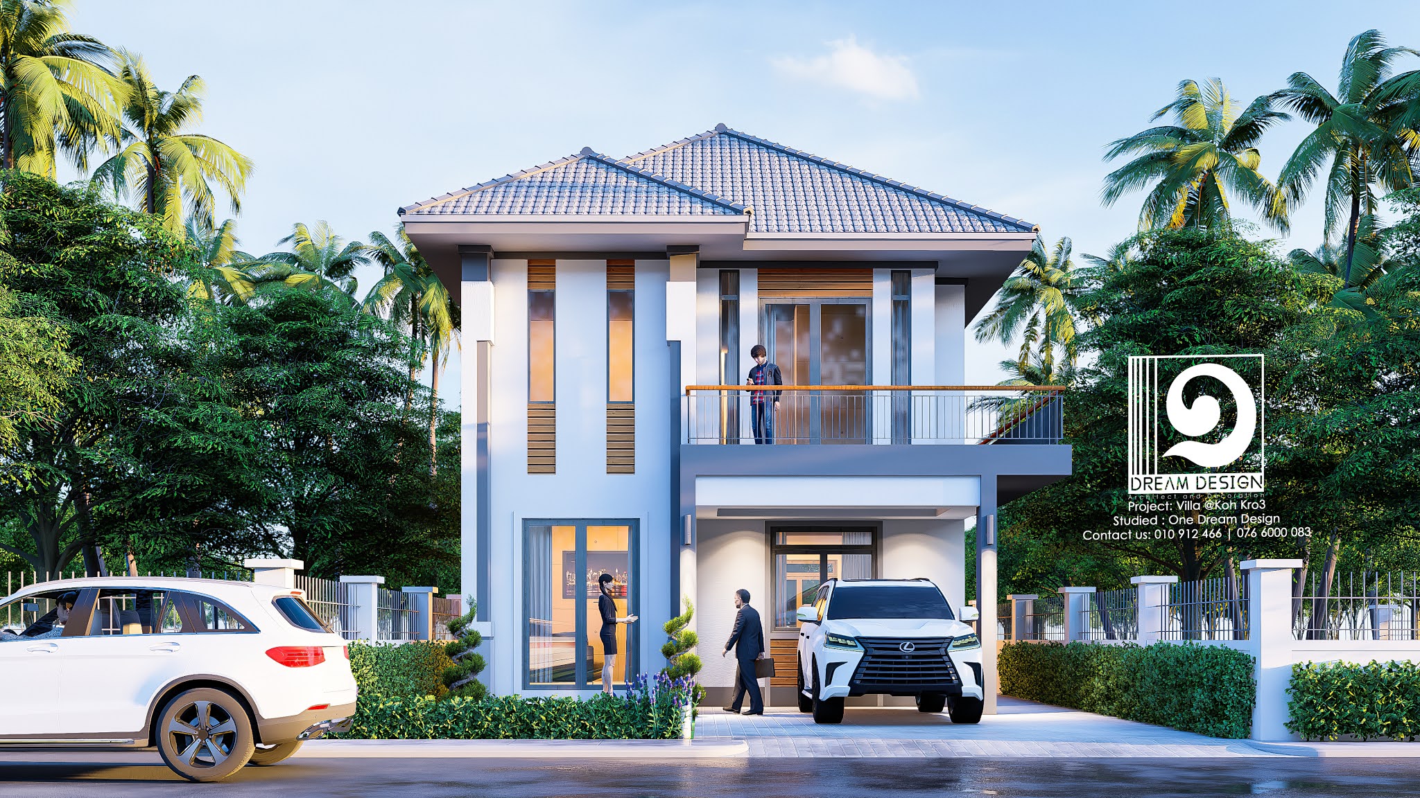 Project : Single Villa (Villa_ M001) - Onedreamdesigns