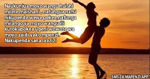 Meseji nzuri za mapenzi zitakazomfanya mpenzi wako akupende zaidi ...