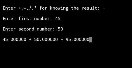 C Program to Make a Simple Calculator Using switch...case - My CS ...