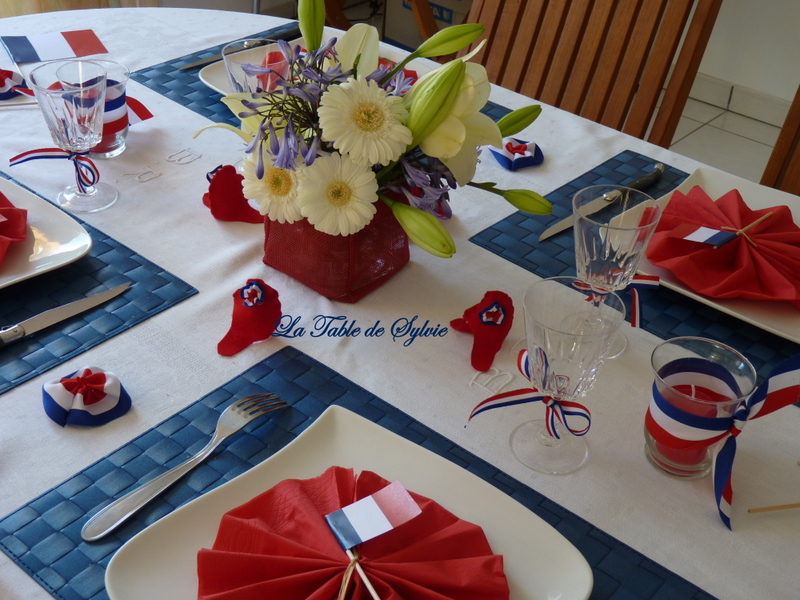 La Table de Sylvie: BLEU! BLANC! ROUGE