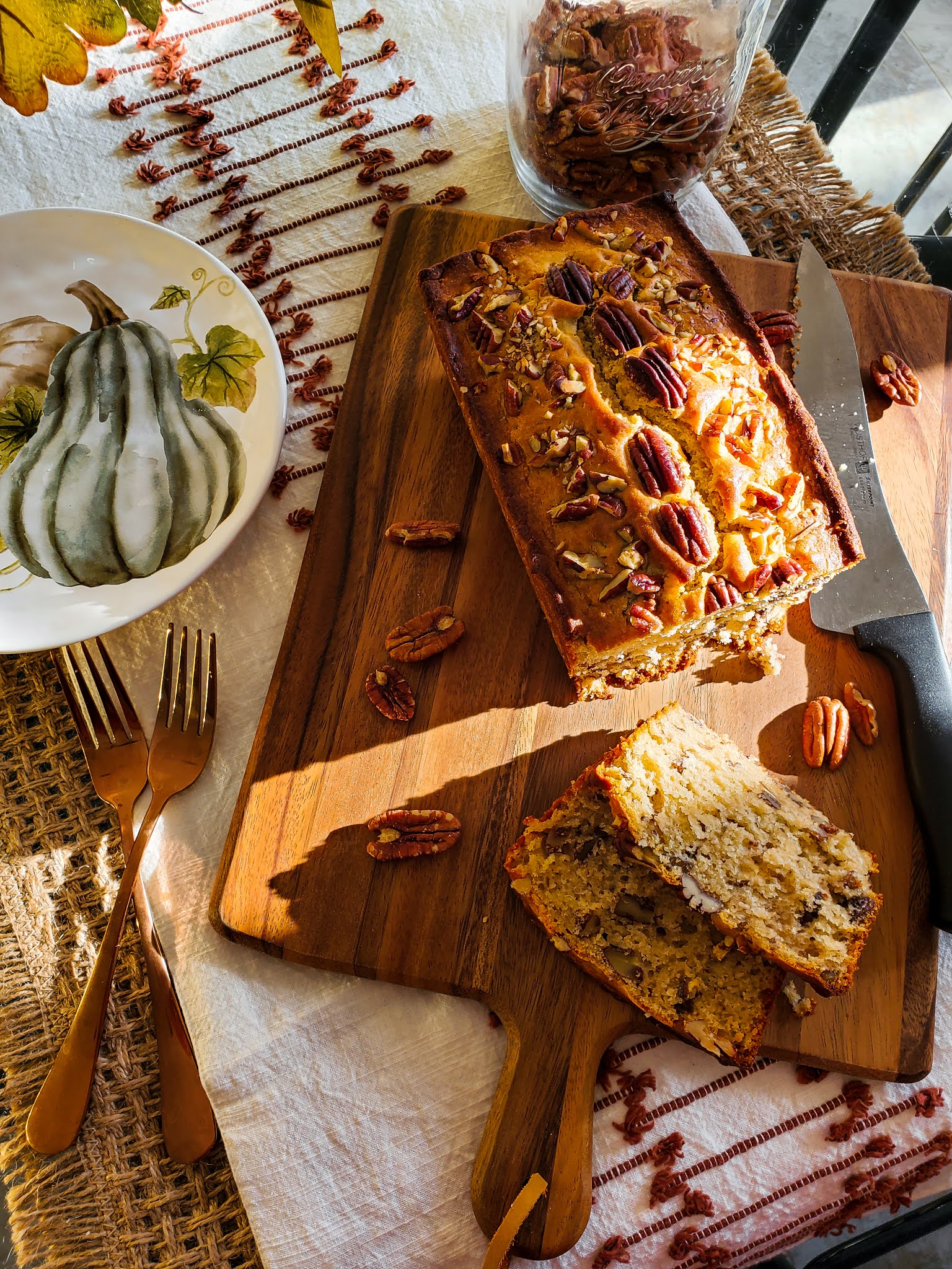 Slice of Southern: Maple Pecan Bread