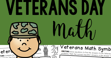 Kelly McCown: Veterans Day Math Activities