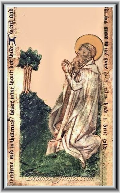 Vidas Santas: San Goderico o Godrico de Finchale, Ermitaño Recluso