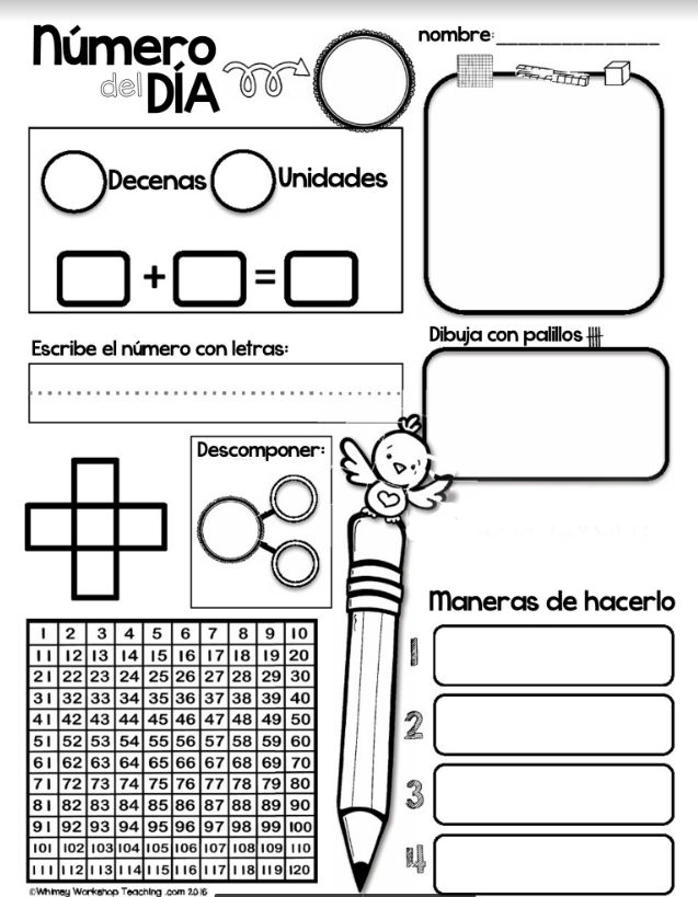 EL BLOG DE PRIMERO: Número del día