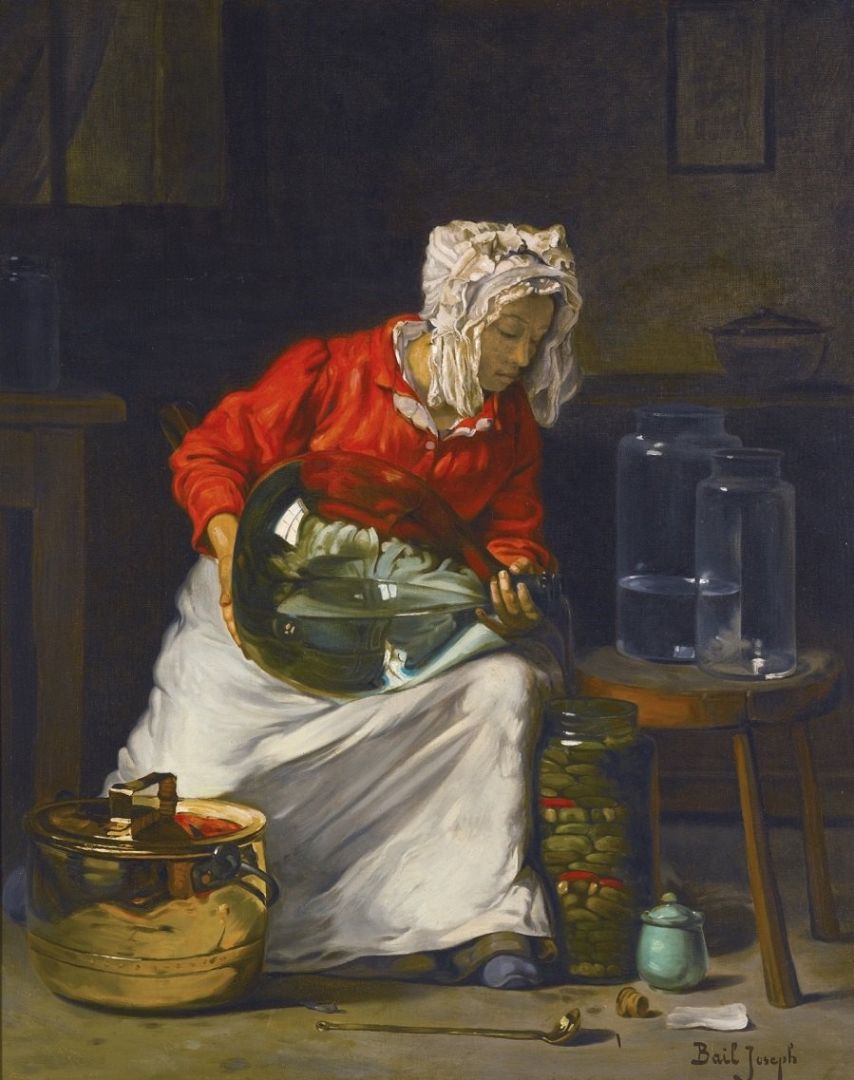 Artist Joseph Claude Bail ~ French Artist 💙💚💜