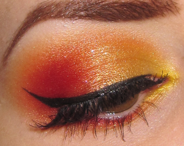 Fire Inspired Makeup