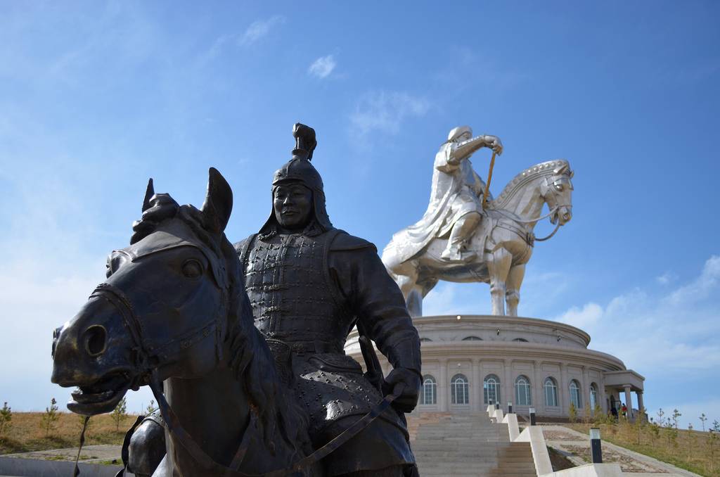 Genghis Khan Rides Again: Huge Statue of Emperor Dominates the ...
