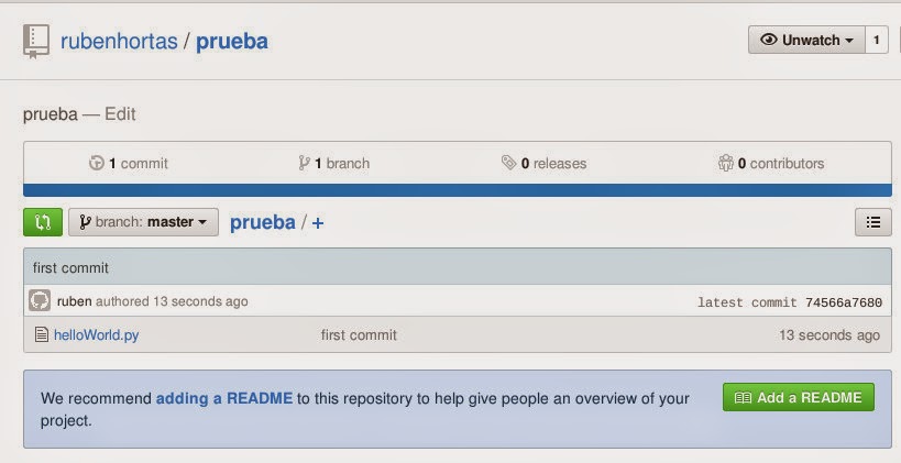 rubenhortas@blog:~$: integrar pydev y github en eclipse
