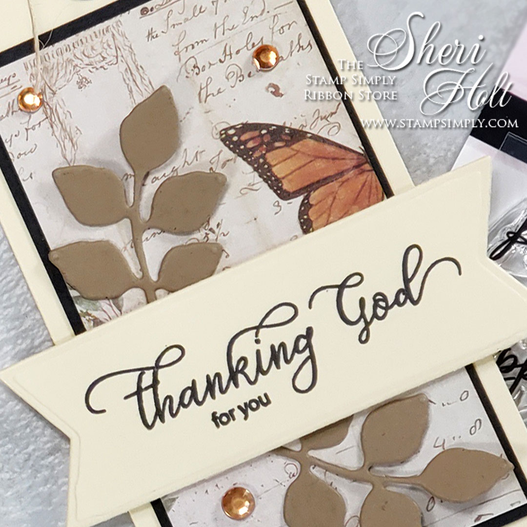 Stamp Simply Ribbon Store Thank You Gift Tag Trio