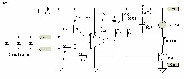 Thermal Fan Controller - Simple Schematic Collection