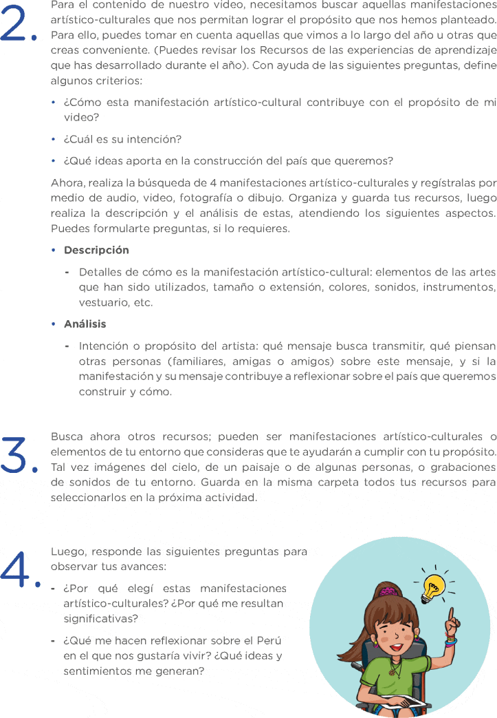 ARTE Y CULTURA ACTIVIDAD 3 EXPERIENCIA 9 3RO 4TO APRENDO EN CASA ... ARTE Y CULTURA ACTIVIDAD 3 EXPERIENCIA 9 3RO 4TO APRENDO EN CASA ...