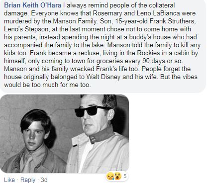 Down the road less traveled..: Two Boys Killed by Charles Manson, His ...