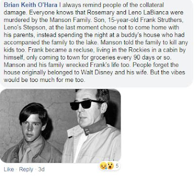 Down the road less traveled..: Two Boys Killed by Charles Manson, His ...