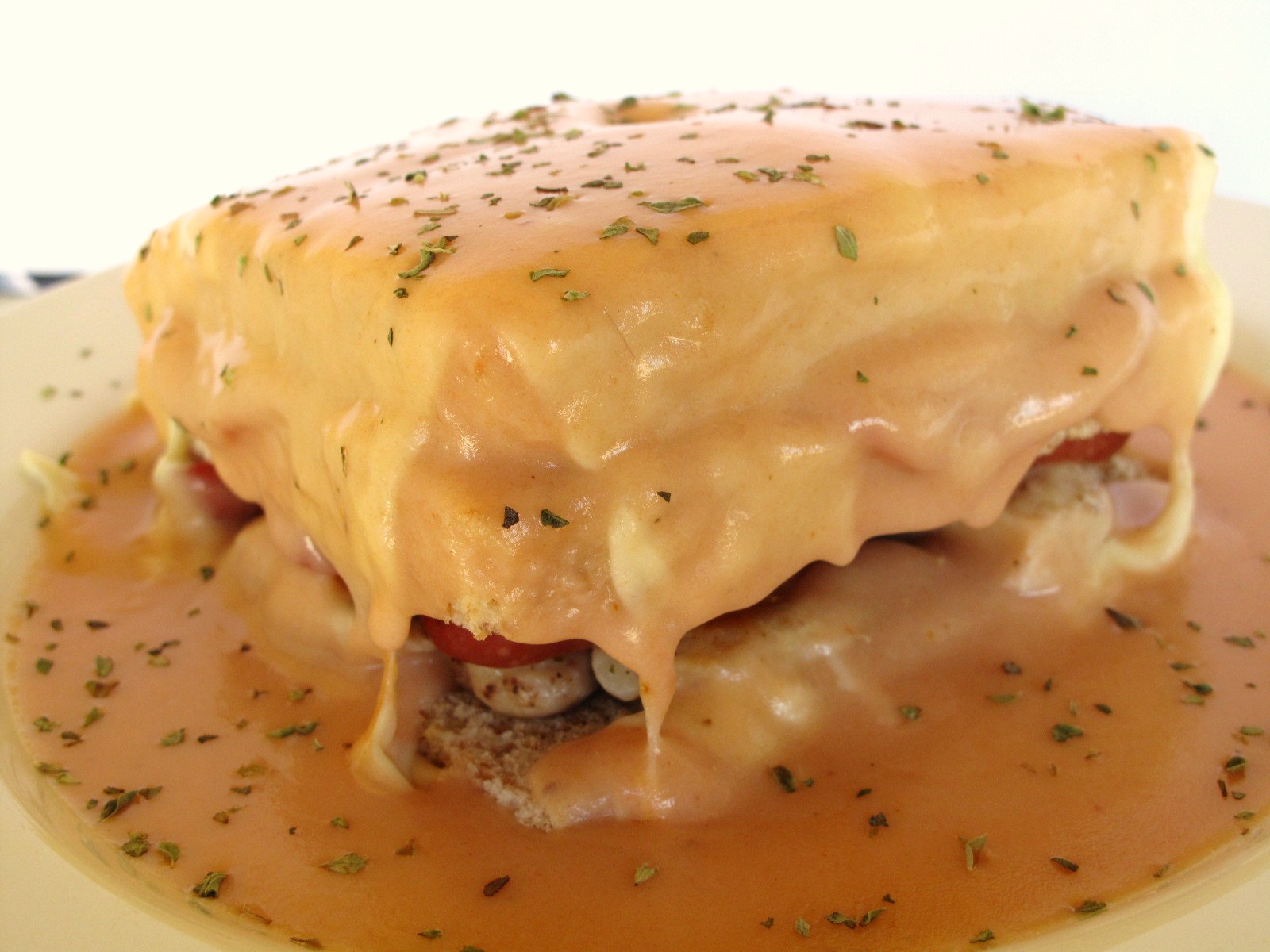 O Meu Tempero: Francesinha de Frango