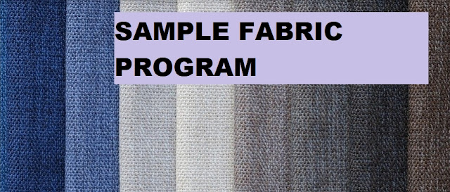 Sample fabric program |How to prepare a sample fabric program | What ...
