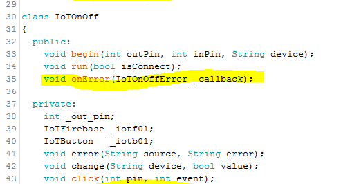 AndrexWeb: Callback Function - Arduino