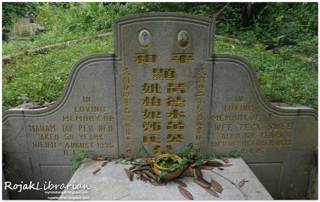 Wee Teck Swee and Tay Peck Neo (Bukit Brown)