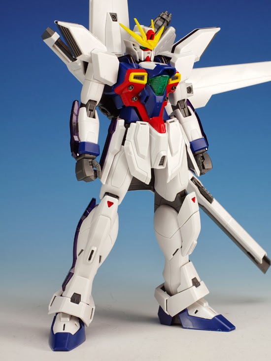 GUNDAM GUY: MG 1/100 Gundam X - Review by Schizophonic9
