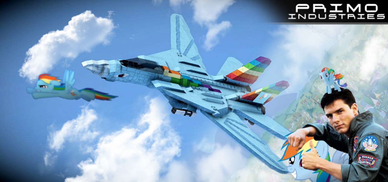 Equestria Daily - MLP Stuff!: Game Mod - Rainbow Dash Jet for Space ...
