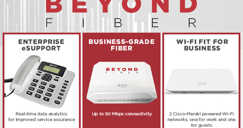 PLDT launches BEYOND FIBER connectivity package for businesses, starts ...