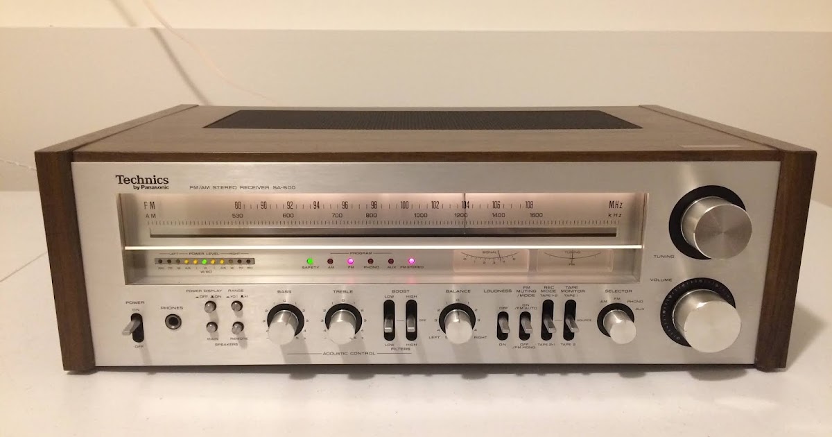 Oleg's Vintage Audio: Technics SA-600 Receiver Restoration