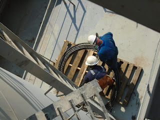 KAUSHIK: CRANE WIRE ROPE RENEWAL PROCEDURE ON SHIP ( Hoisting wire)