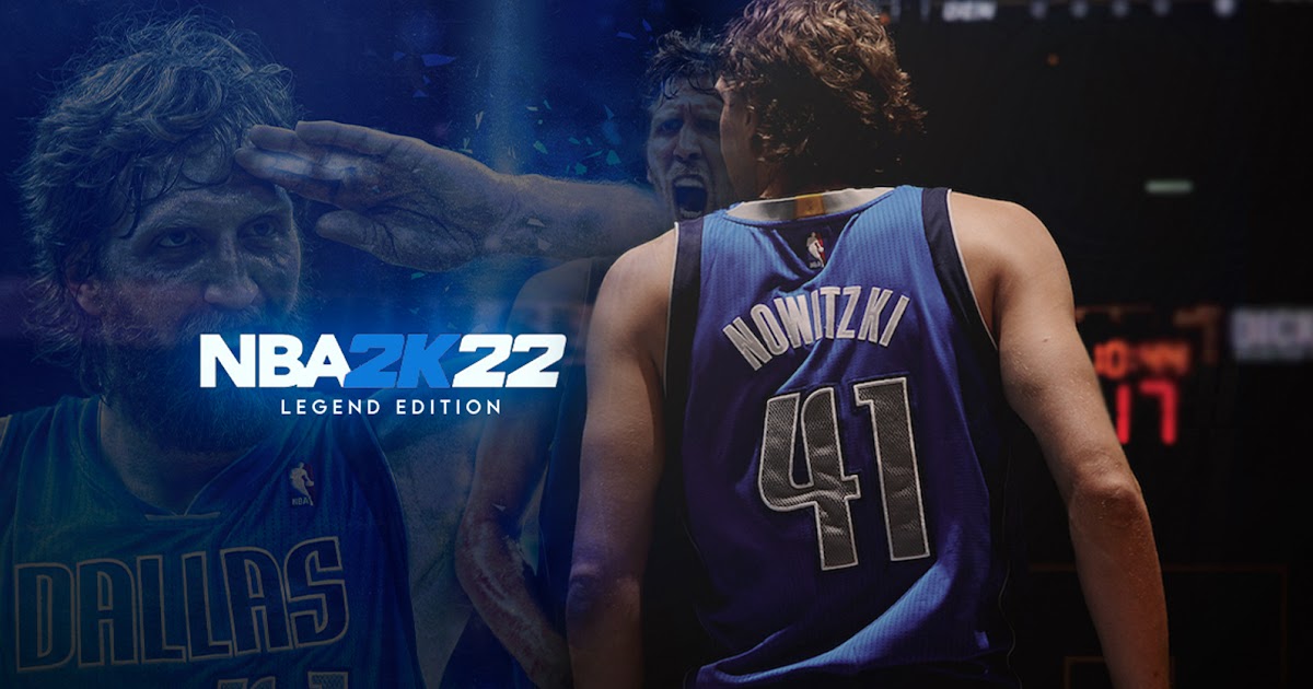 Dirk Nowitzki Legend Edition Startup Image NBA 2K22 Concept by 2kspecialist