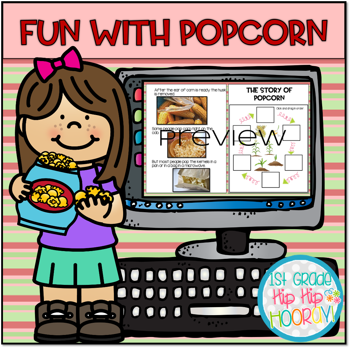 1st Grade Hip Hip Hooray!: Popcorn Day!