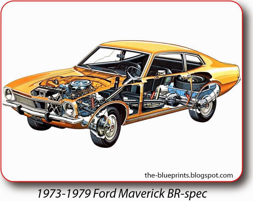 Vector Blueprints - Cars, Trucks, Busses and others: Ford - Illustrations