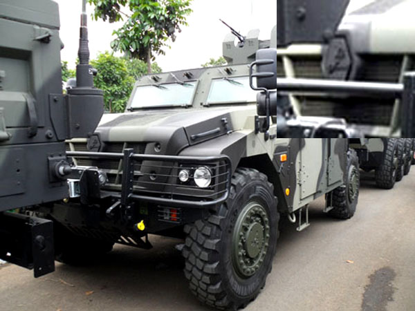 RANTIS 4X4 PRODUKSI PINDAD DINAMAI "KOMODO" OLEH SBY
