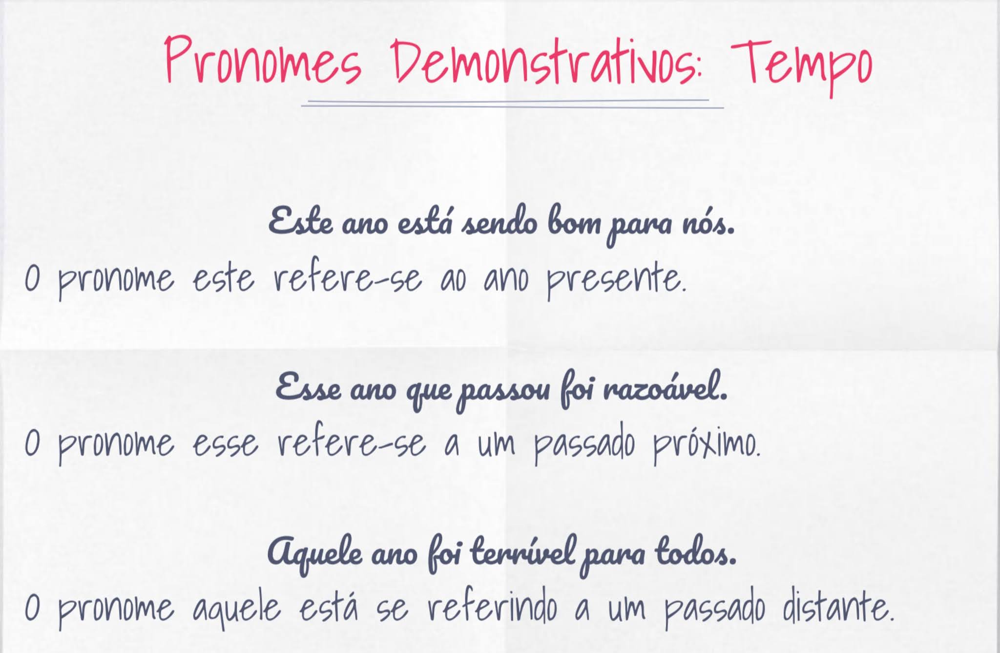 PRONOMES COMO ELEMENTOS DE COESÃO