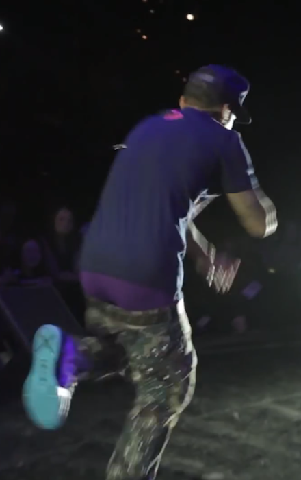 Celeb Saggers: Kid-Ink's Multi-Coloured Sags