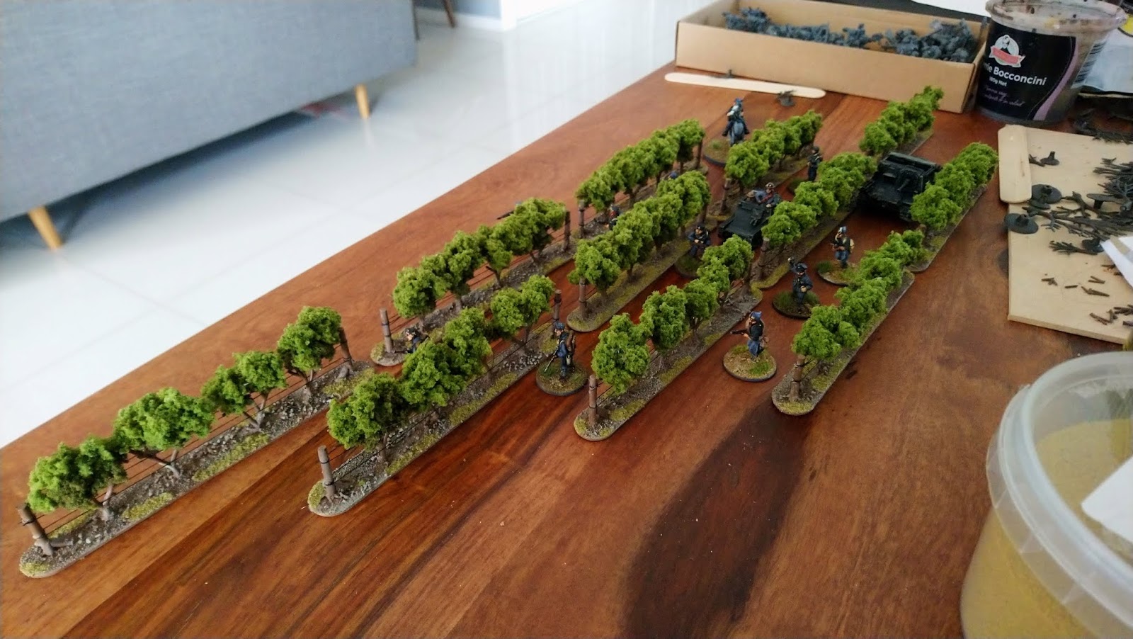 World War 2 Italian Terrain - Vineyards (Part 3 - Final)