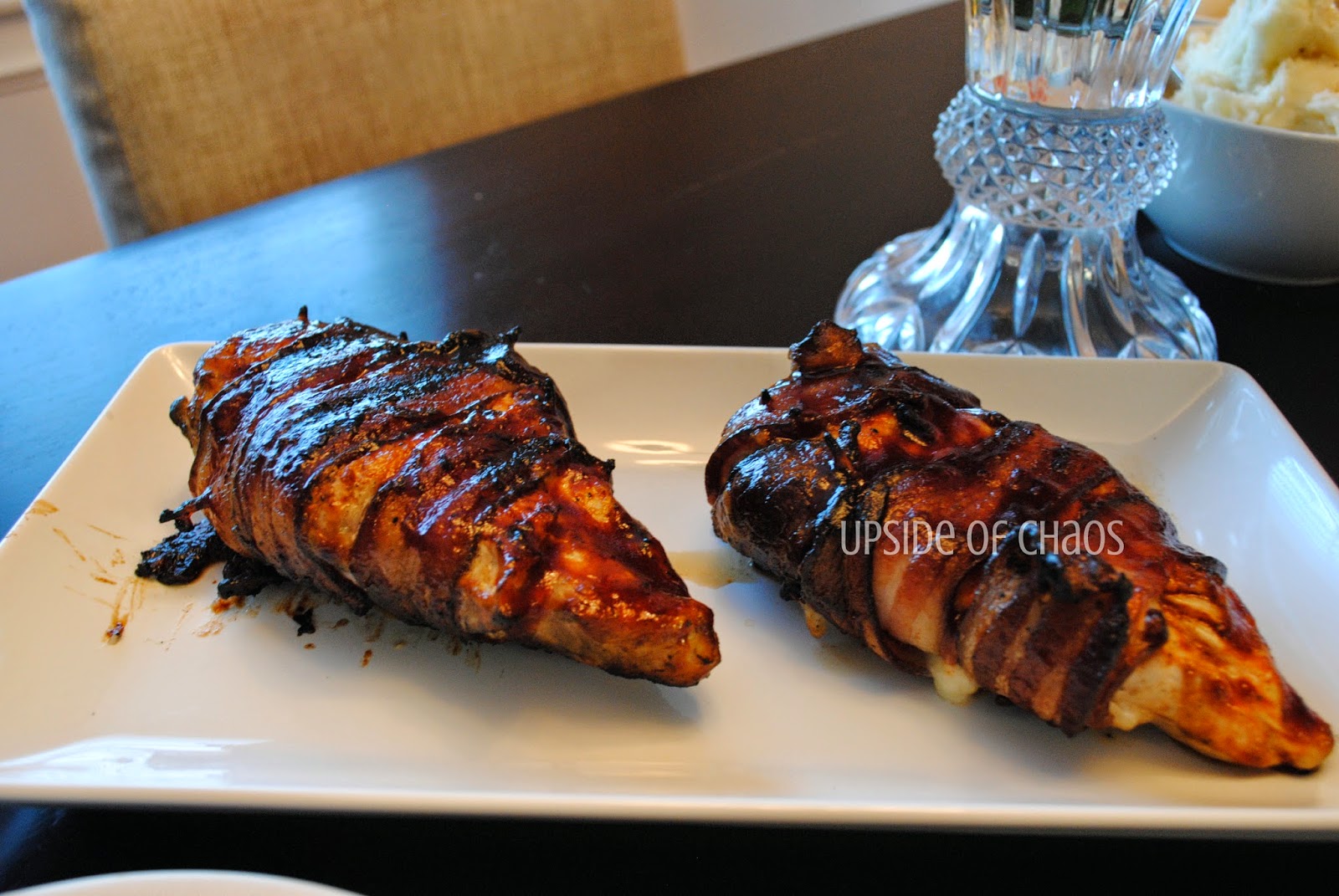 Upside Of Chaos: Stuffed Chicken Wrapped in Bacon aka Chicken Balls