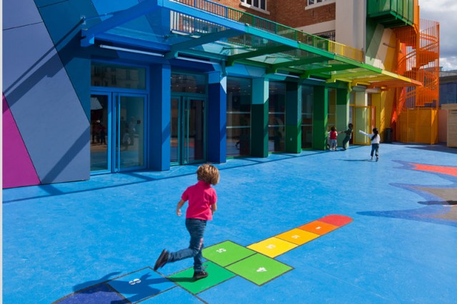 ELLE ARQUITETURA: Ecole Maternelle Pajol - Paris