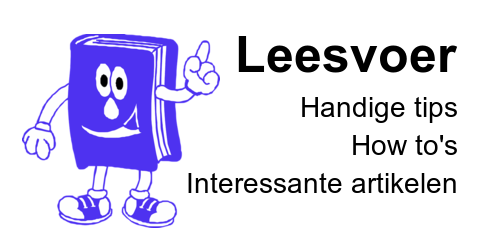 Leesvoer..! Handige tips, how to's & interessante artikelen (32) | Gespot op 't Web..!