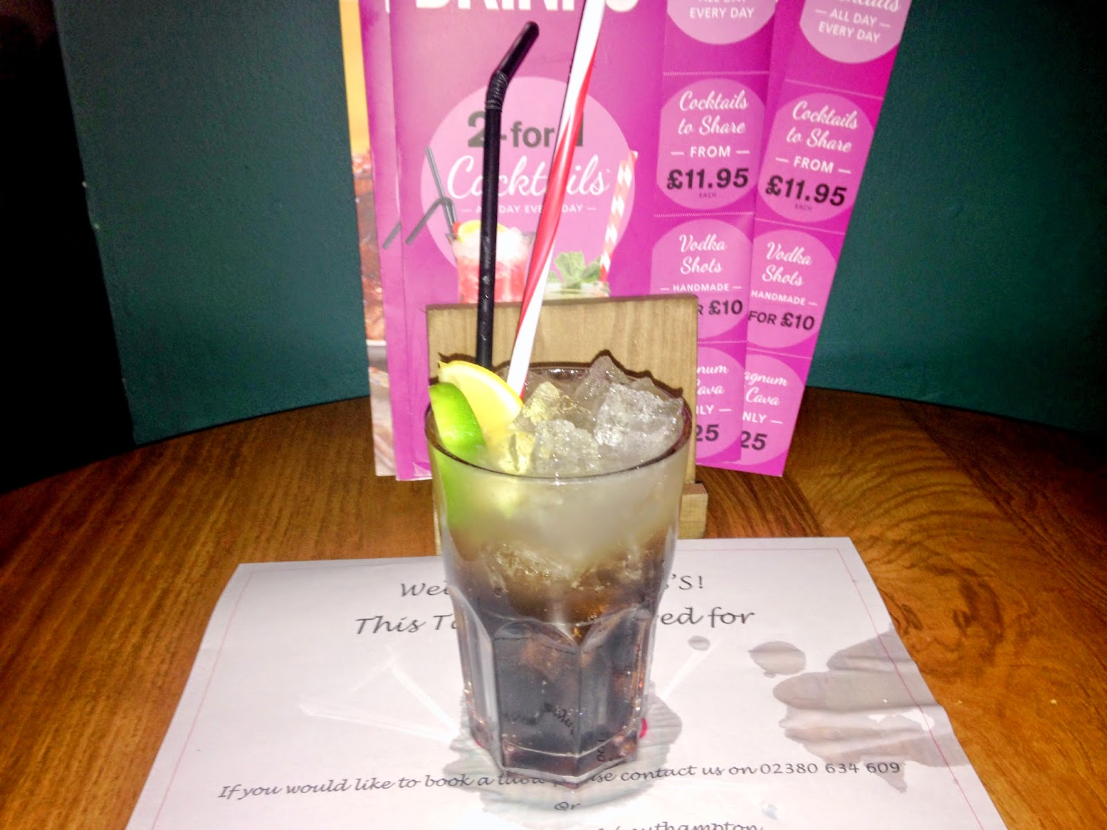 Yates Southampton new cocktails review. - The Violet Blonde