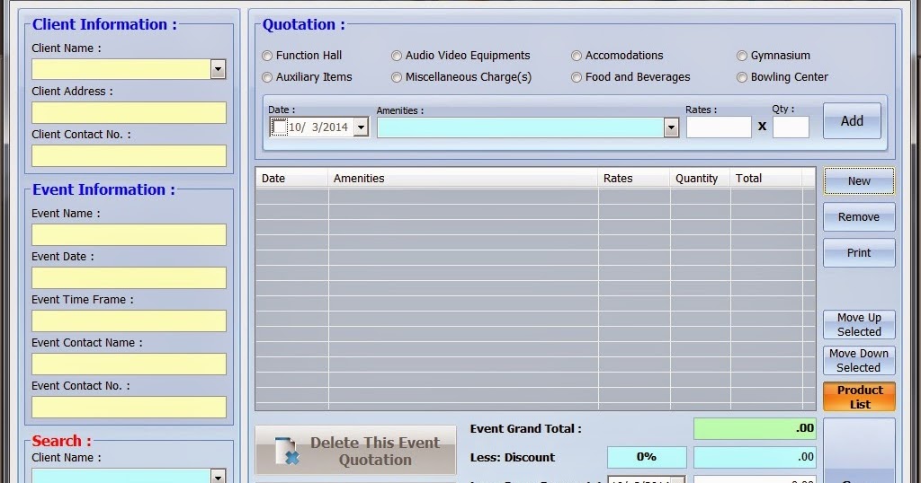 Visual Studio: Billing System v5.0 Update