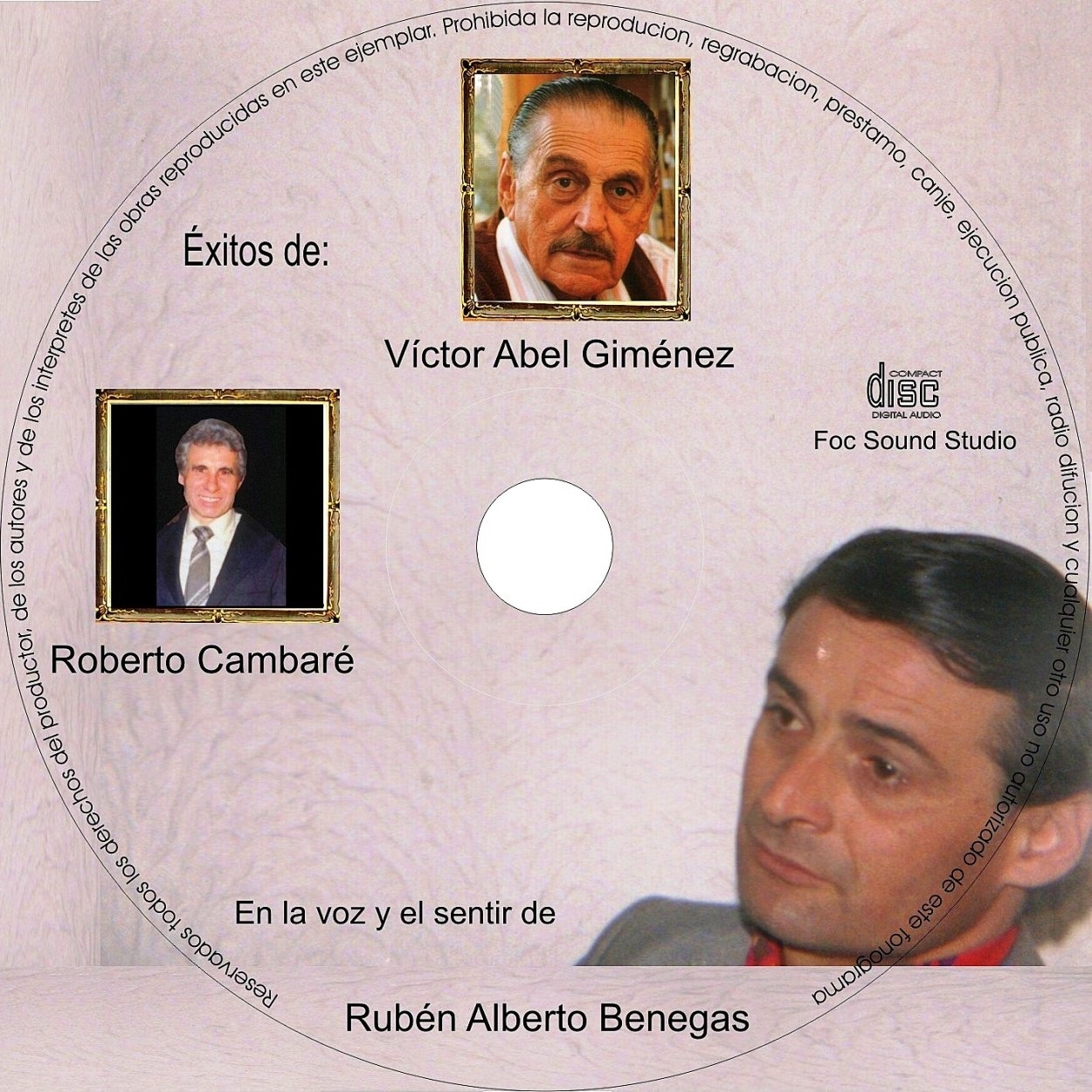 Folklore del NOA: RUBÉN ALBERTO BENEGAS - Éxitos de: VÍCTOR ABEL GIMÉNEZ y ROBERTO CAMBARÉ en la ...