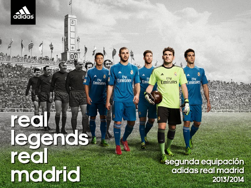 Real Madrid 2014 Home kit Away and 3rd Jersey