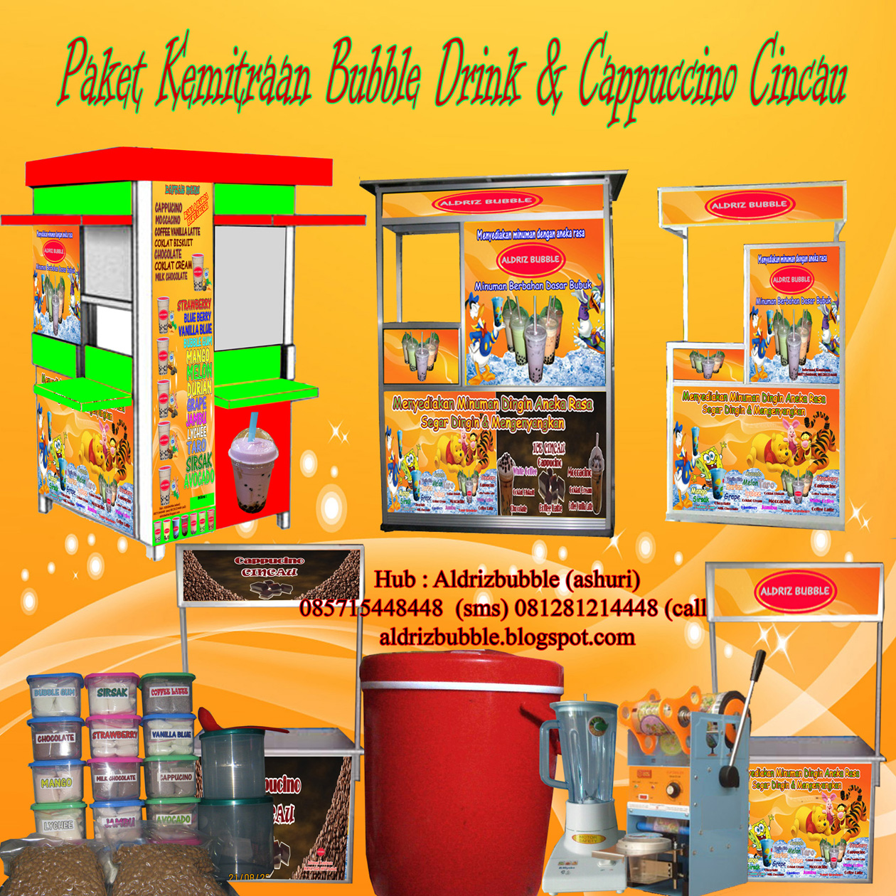 Paket Kemitraan Bubble Drink & Cappucino cincau: Paket Kemitraan Bubble ...