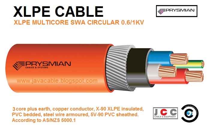 JAVA CABLE CENTER: Ready: KABEL PRYSMIAN : XLPE MULTICORE SWA CIRCULAR ...