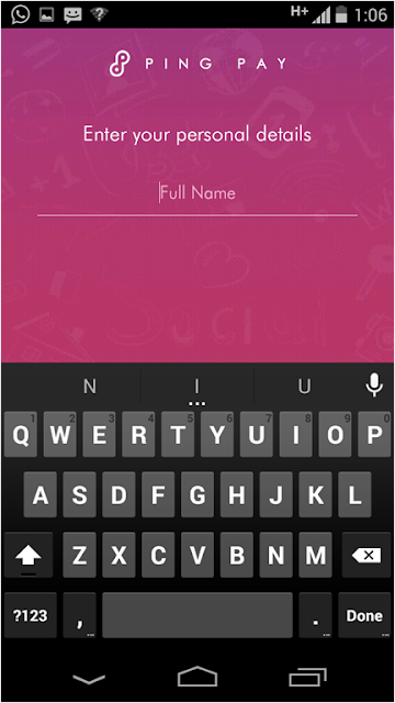 Not All Moonshine!: Presenting Ping Pay!