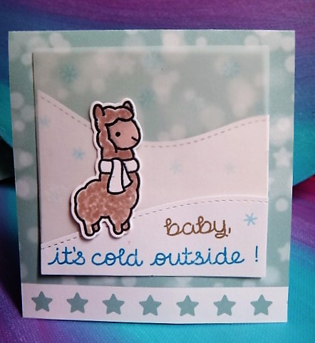 HandmadebyRenuka: LAWN FAWN - IT'S COLD OUTSIDE CARDS