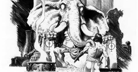 the beating of his hideous heart: Elephant Centaurs