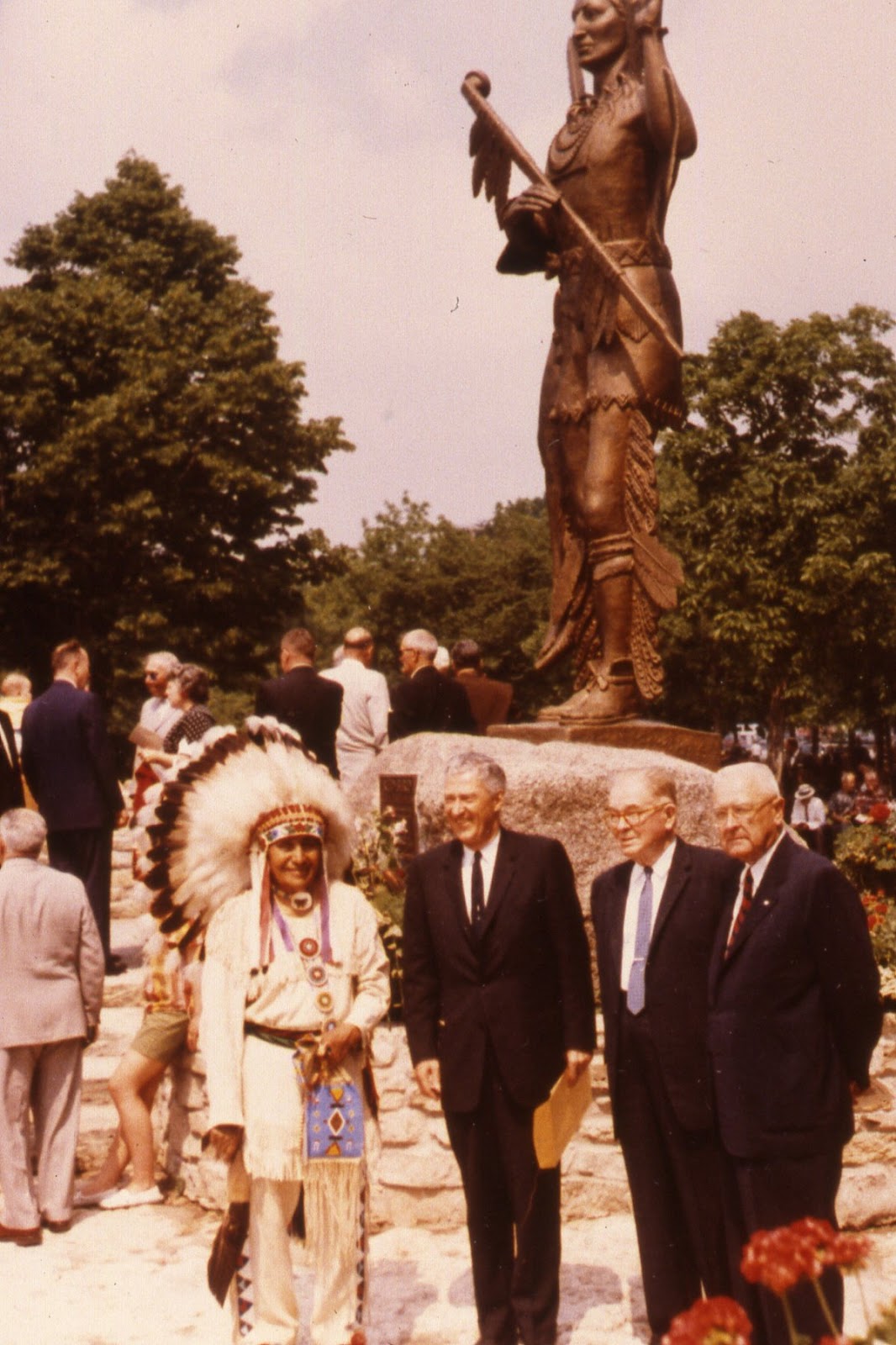 MENASHA: Red Bird at High Cliff State Park