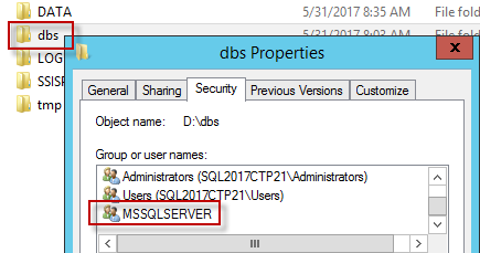 BI Future Blog: Error during install SQL Server 2017 CTP 2.1