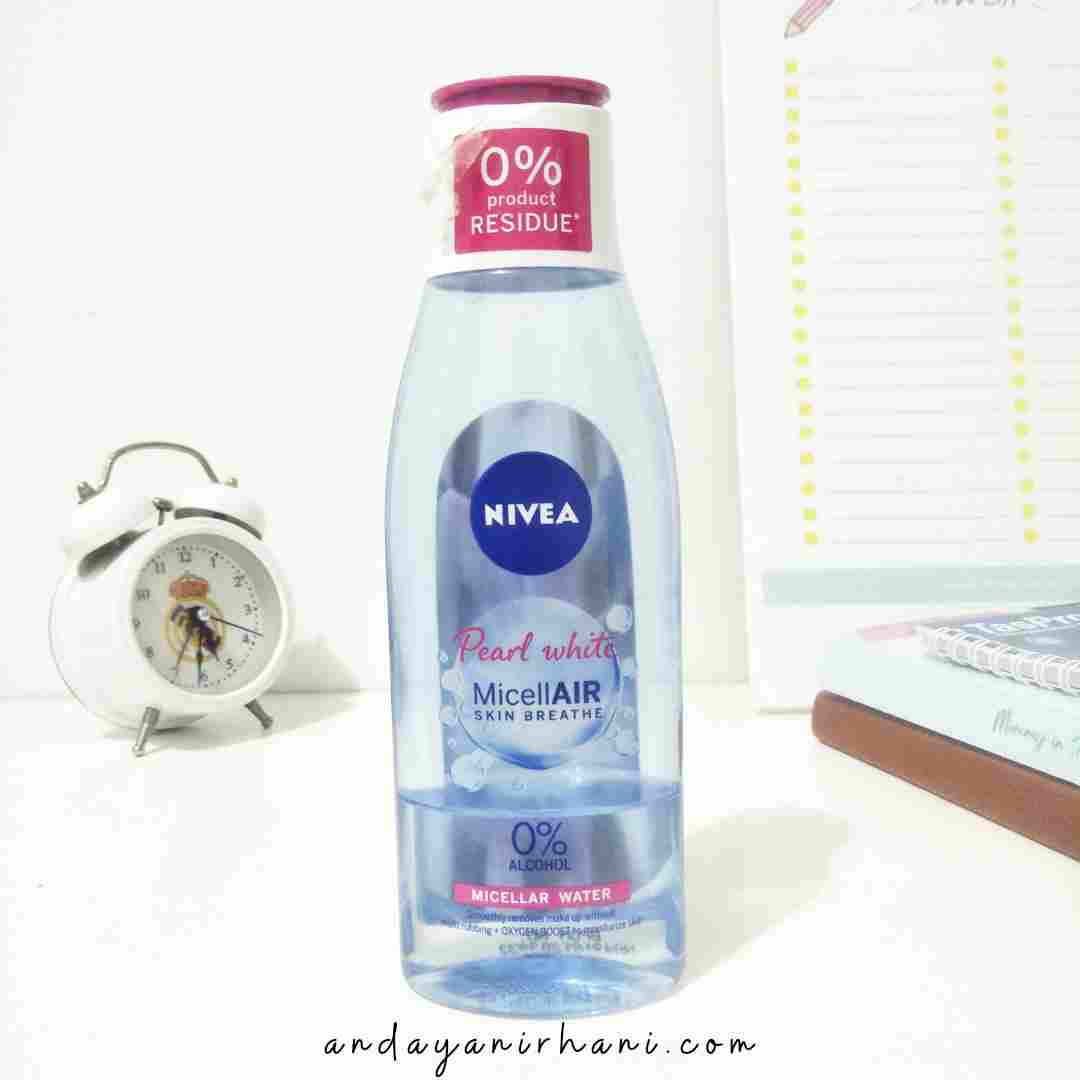 [Review] Nivea Pearl White MicellAir Skin Breathe - Andayani Rhani